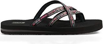 Teva Femme Olowahu Sandales de Sport et dextérieur, Felicitas Black, 39 EU