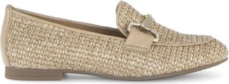 Gabor Femme, Chaussures, Brun, Taille: 39 1/2 EU Mocassins en raphia nappa