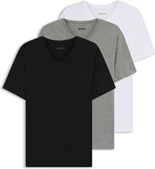 BOSS Hugo Boss T- Shirt VN Co/Tshirtvn 3p Classic, Assorted Pre-pack999, S Homme