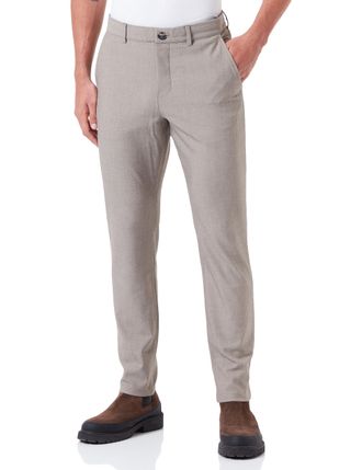 Selected SELETED HOMME Herren SLHSLIM-Robert Flex 175 Pants NOOS Hose, Sand, 32W x 34L