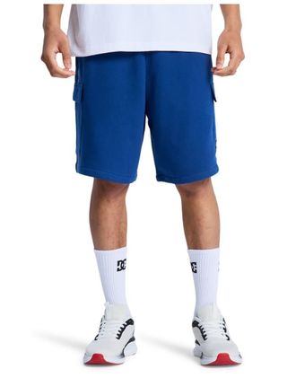 DC Flow Down - Short molletonn&eacute; - Bleu fonc&eacute;