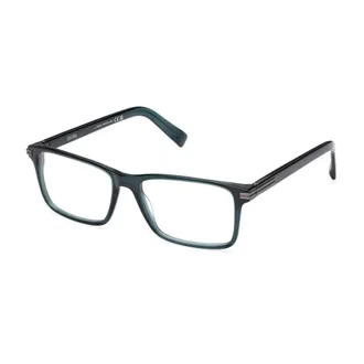 Ermenegildo Zegna Homme, Accessoires, Noir, Taille: 55 MM Lunettes Ez5333 096