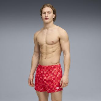Puma Short de bain Homme, V&ecirc;tements, Rouge, XXL