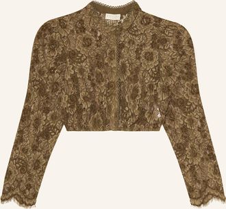 Krüger Krüger Dirndlbluse Sunna Aus Spitze Mit 3/4-Arm gruen