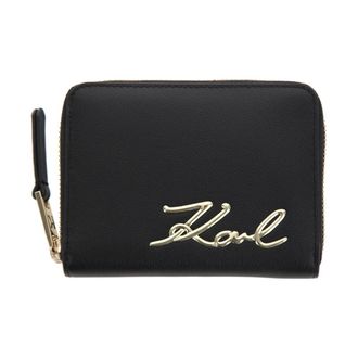 Karl Lagerfeld Signature 2.0 Wallet - - Accessories - Damen - Schwarzk - ONE SIZE