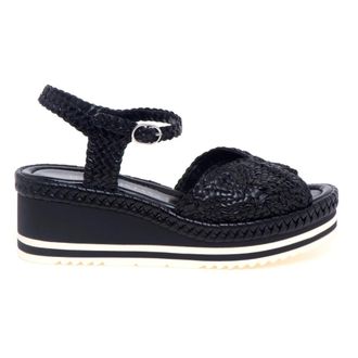 Pons Quintana 11211 Keilsandalette - - Shoes - Damen - Schwarzk - 38 EU