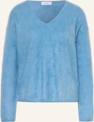 Darling Harbour Darling Harbour Cashmere-Pullover blau