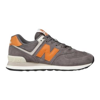 New Balance Homme, Chaussures, Gris, Taille: 40 1/2 EU Chaussures en Daim Lacets Semelle en Caoutchouc