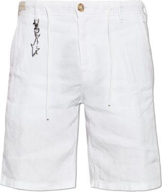 Paul & Shark Homme, Shorts, Blanc, Taille: 2XL Shorts en lin