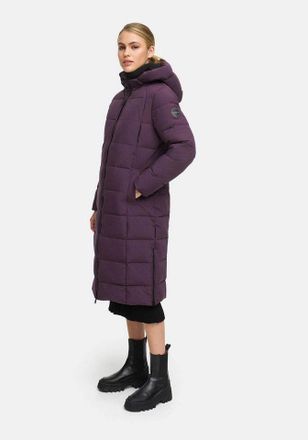 Marikoo Winterjacke Lanitaa Steppmantel mit abnehmbarer Kapuze