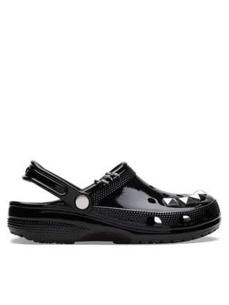 Crocs Pantoletten Classic Studded Clog 210390 Schwarz