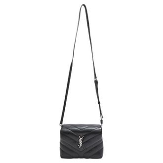 Saint Laurent Sac bandouli&egrave;re Loulou Toy Pre-owned - Femme - Pre-owned - Noir - Taille: ONE Size