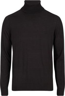 A|X Armani Exchange Pull col roul&eacute; uni en maille
