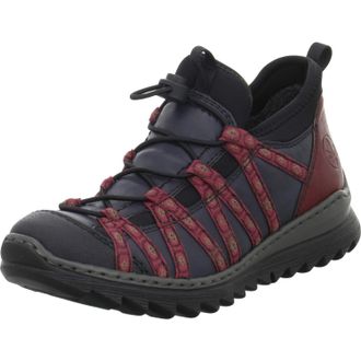 Rieker Damen M62Z9 Sneaker, Schwarz (Schwarz/Navy/Wine/Wine/Schwarz/ 00 00)