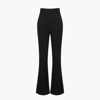 creamy fabrics Cotton Flared Bootcut Leggings