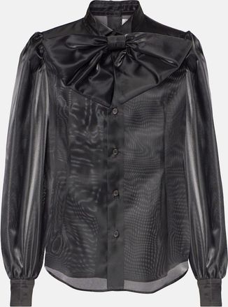 Comme Des Garçons Hemd aus Satin