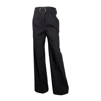 HUGO BOSS Tasena Relaxed Fit Hose - - Trousers - Damen - Schwarzk - 2XL