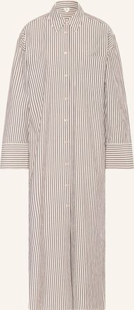 Arket Arket Hemdblusenkleid braun