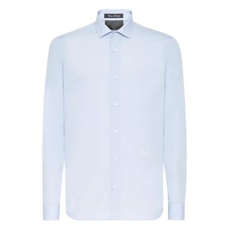 Philipp Plein Herren, Shirts, Blau, SGr&ouml;&szlig;e