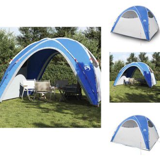 vidaXL Vidaxl - Tente de r&eacute;ception bleu imperm&eacute;able - Tente De Reception - Tente De Camping - Abri Ext&eacute;rieur - Jardin - Pique Nique