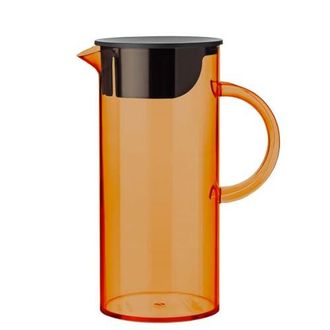 Stelton Pichet avec couvercle EM77, Carafe, plastique, safran, 1.5 L, 1310-6
