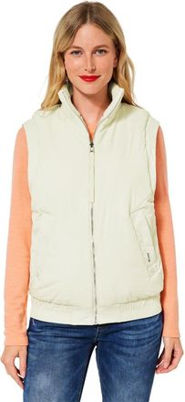 Street One Damen A220128 Wendeweste, cool Cream, 36