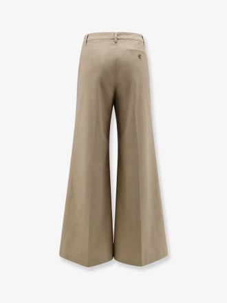 Aspesi Womens Trousers Stretch Cotton Beige