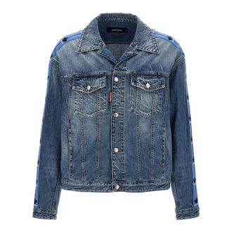 Dsquared2 Homme, Vestes, Bleu, Taille: L Dan Denim Jacket