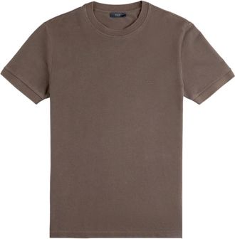 Fay Homme, Tops, Brun, Taille: L ZEF S602 T-Shirt