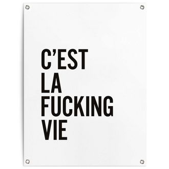 Reinders Gartendeko, Das Leben, Garten, Bilder, Wanddeko, Room Decor, Leinwand, Schwarz-Wei&szlig;, 80 x 60