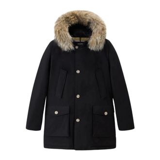 Woolrich Homme, Manteaux, Noir, Taille: L Long Arctic Parka