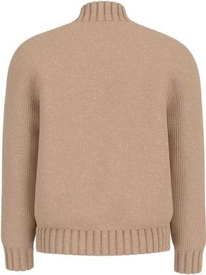 Guess Rollkragenpullover mit Reißverschluss in Beige