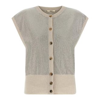 Haikure Kirby Weste - - Jackets - Damen - Beige - XS