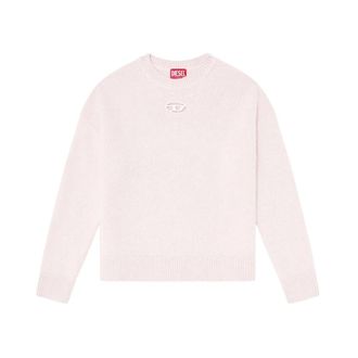 Diesel Round-Neck Strickwaren - - Knitwear - Damen - Rosa - XS