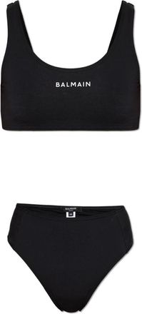 Balmain Femme, Maillots de bain, Noir, Taille: 40 FR Maillot de bain deux pi&egrave;ces