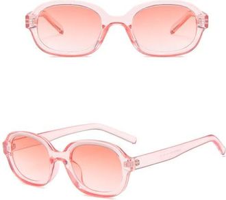 Generic Lunettes de soleil pour homme et femme - Forme ovale - Lunettes de soleil dext&eacute;rieur UV400 - Rose 2026