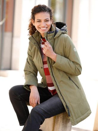 Green Goose Allwetterjacke Longjacke