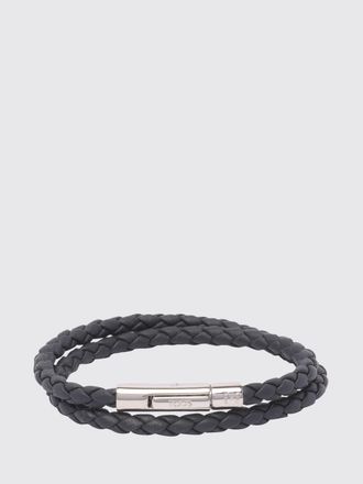 Tod's Bracelet MyColors en cuir de veau tress&eacute; avec logo grav&eacute;