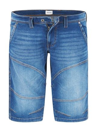 Mustang Jeans Herren Jeansshorts blau