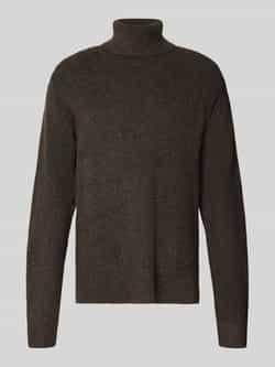 Lindbergh Strickpullover in Ripp-Optik mit Rollkragen