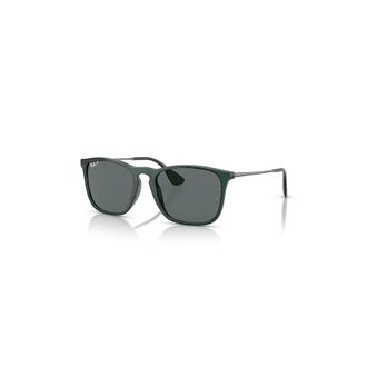 Ray-Ban Chris Sonnenbrillen Gunmetal Fassung Grau Glas Polarisiert 54-18