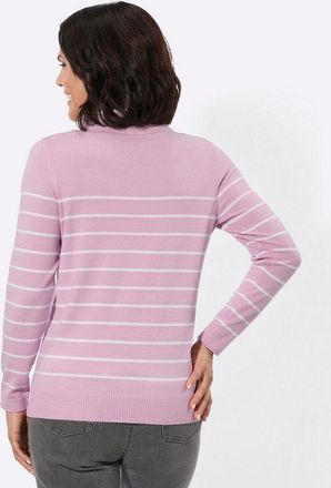 Witt Strickpullover Stehkragen-Pullover Langarm Jersey