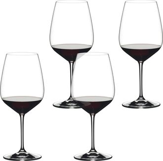 Riedel Extreme Cabernet 4er Set, Vielseitiges Rotweinglas, Weinglas, Glas, 800 ml