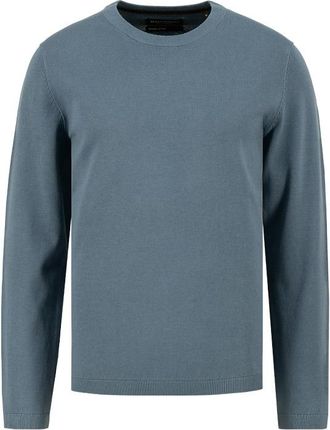 Marc O'Polo Herren Pullover blau unifarben
