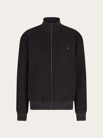 Ferragamo Herren Wendeblouson Grau