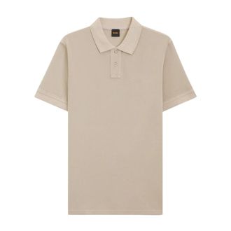 HUGO BOSS Polohemd - - Tops - Herren - Beige - M