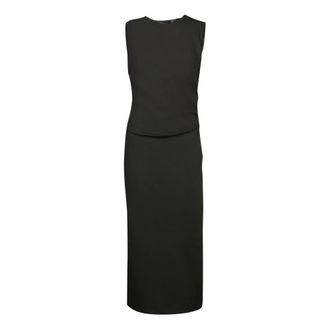 Blanca Vita Femme, Robes, Noir, Taille: 44 FR Robe &Eacute;l&eacute;gance Noire Aw24