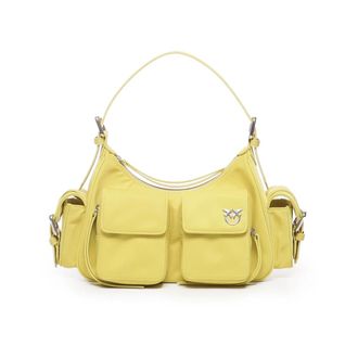 Pinko Pinko, Femme, Sacs, Jaune, Taille: ONE Size Sacs à main