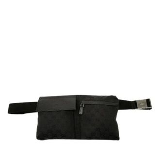 Gucci Pre-owned GG Canvas Double Pocket - - Pre-owned - Damen - Schwarzk - ONE SIZE