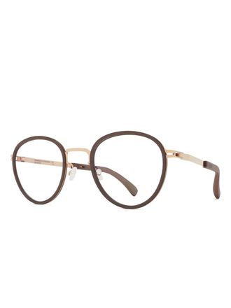 Mykita lunettes de vue Palm 336 - Marron